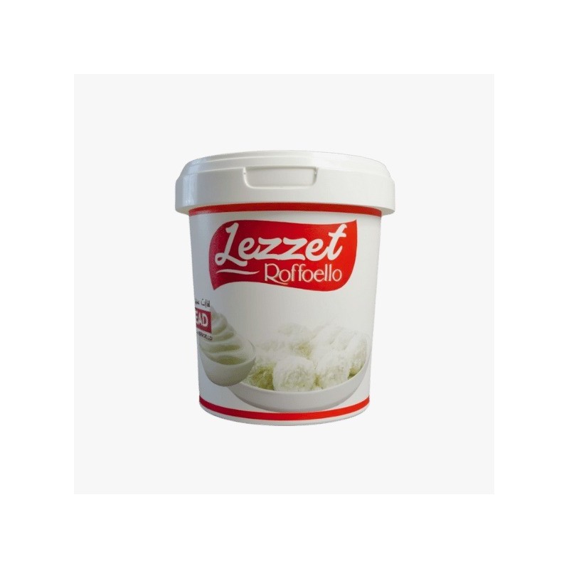 Lezzet Roffoello White Chocolate Cream with Coconut and Biscuit900g